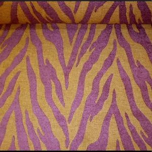 Robert Allen | Accents | Zorse Magenta Zebra Print In Purple | Poshmark